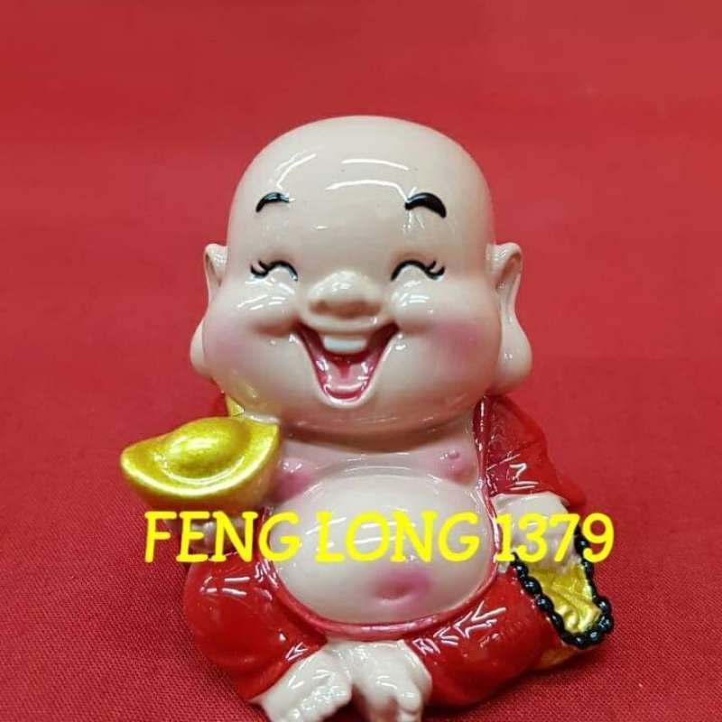 Jual Patung Yuan Bao Xiao Fo Fiber Mini | Patung Miniatur Yuan Bao Xiao ...