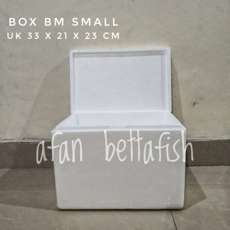 Promo Styrofoam Box BM Small / BM Uk 33 x 21 x 23 cm / Styrofoam ...