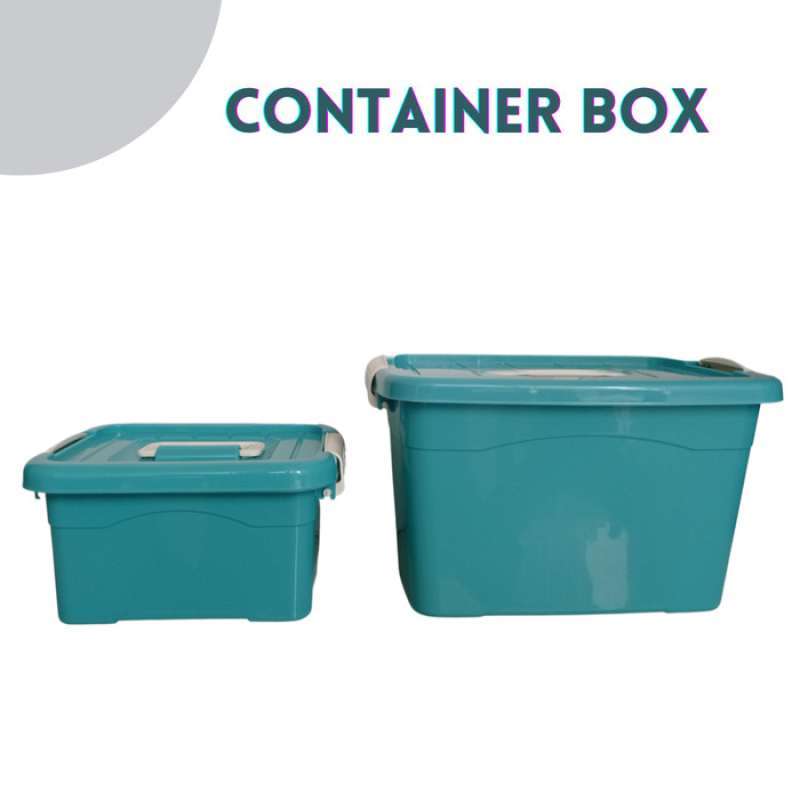 Promo Container box plastik kotak penyimpanan barang multifungsi Diskon ...