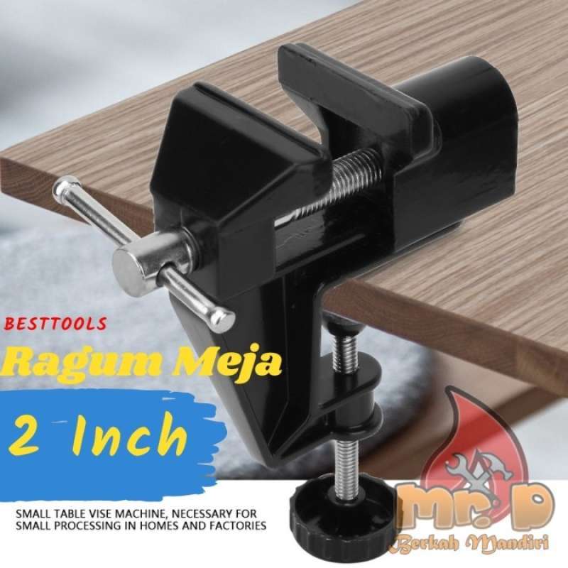 Promo Klem Catok Ragum, Catok Meja Ragum Clamp Vise Bench, Table Vice ...