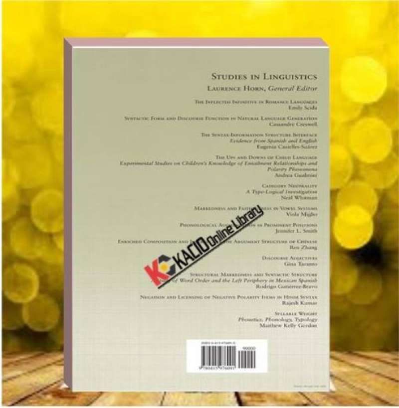 Jual Syllable Weight-phonetics, Phonology, Typology_matthew Gordon ...