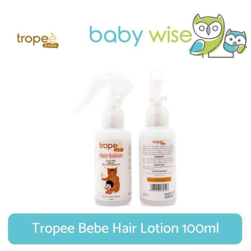 Jual Tropee Bebe Hair Lotion 100ml di Seller Baby Wise Surabaya ...
