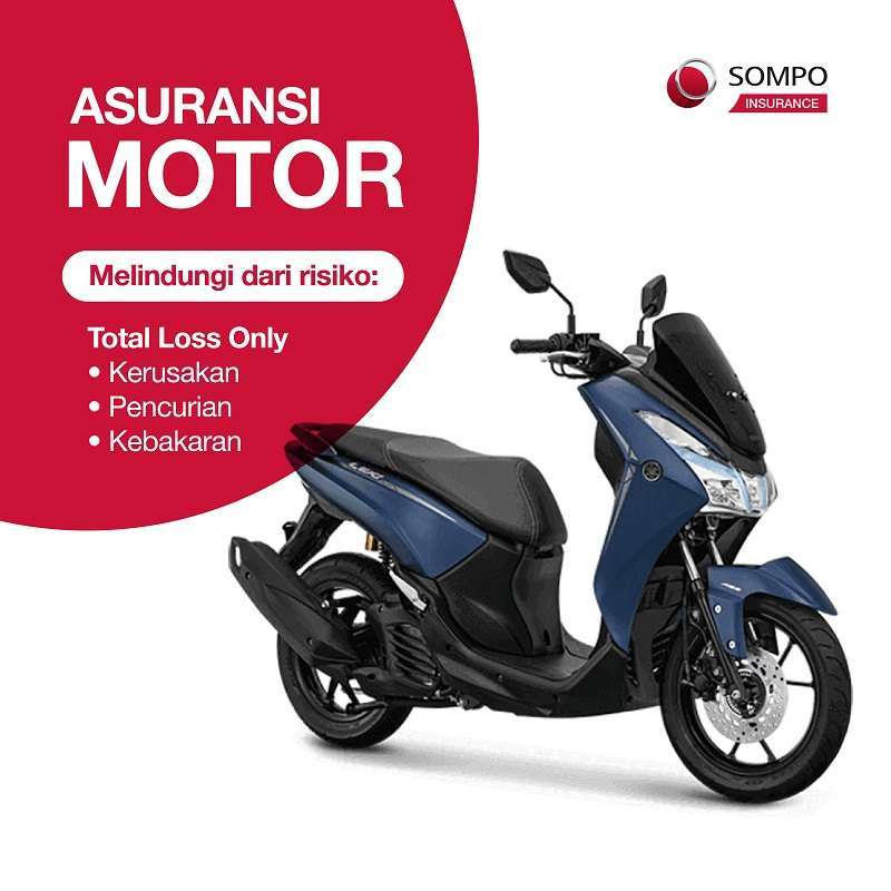 Jual SOMPO Insurance for Yamaha Lexi S Abs Sepeda Motor [Vin 2019- Otr Jabodetabek] Matte Blue ...