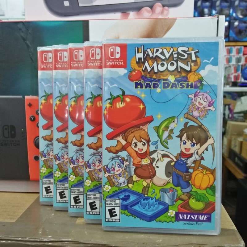 Jual SWITCH GAME HARVEST MOON MAD DASH di Seller Silvanna - Kapuk Muara, Kota Jakarta Utara | Blibli