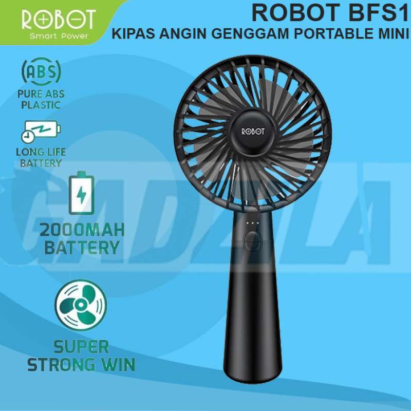 Promo Kipas Angin Listrik Pegang ROBOT BF07 Mini USB FAN Elektrik RT ...