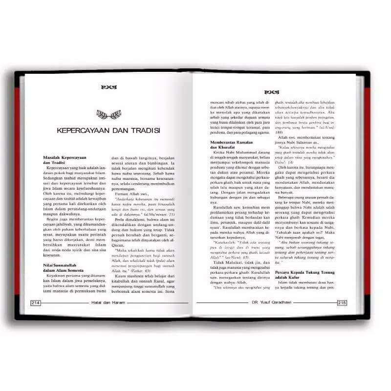 Jual Buku Halal Dan Haram Jabal Kitab Terjemah Panduan Hidup Muslim di ...
