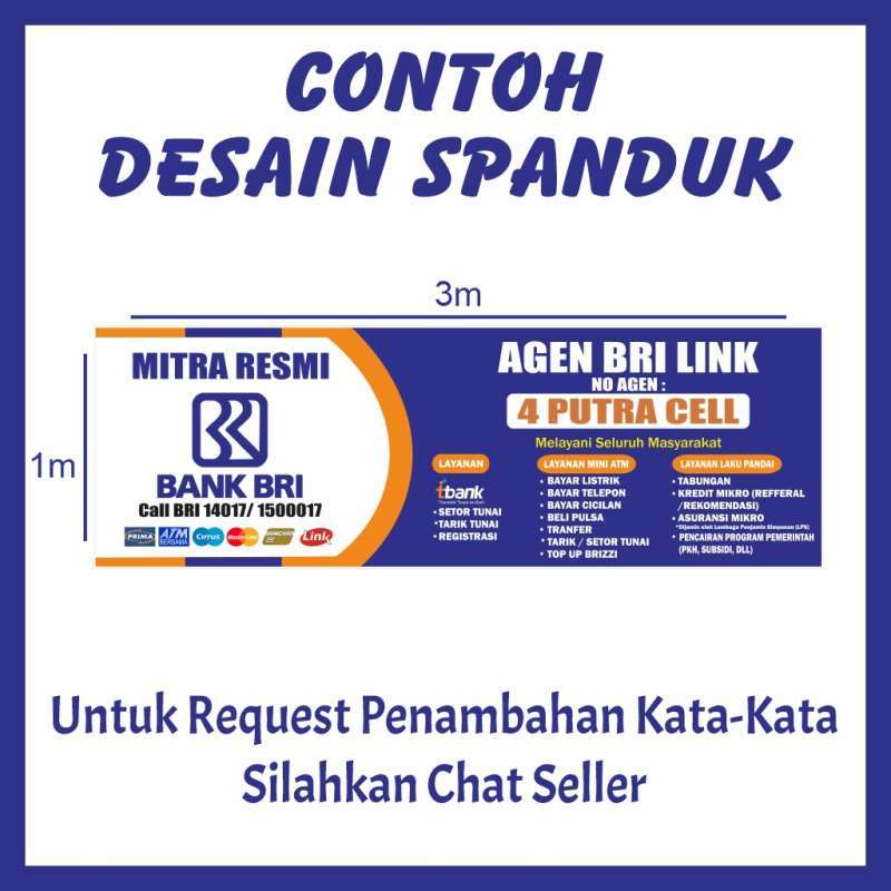Jual Spanduk Sepanduk Banner Bener Agen Brilink Mobile Mitra Teras BRI ... Jual Spanduk Sepanduk Banner Bener Agen Brilink Mobile Mitra Teras BRI ...