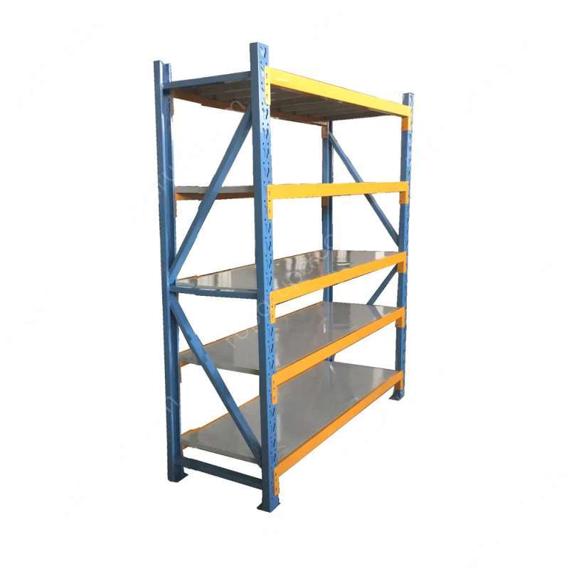 Jual Krisbow Rak Besi Gudang Heavy Duty 5 Tingkat 180x70x250 Cm 500 Kg ...