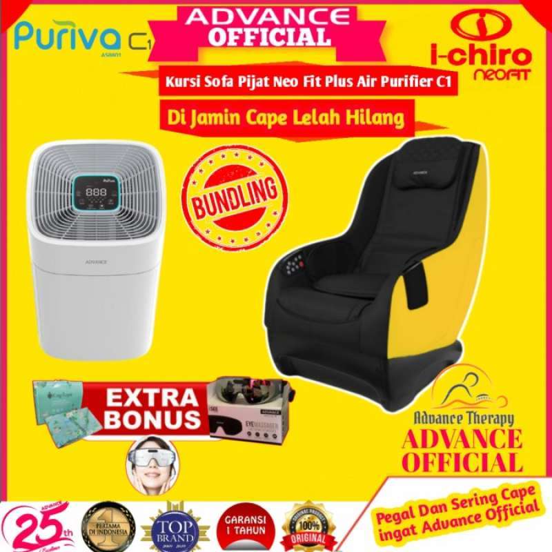 Jual kursi pijat advance Neo fit sofa pijat refleksi terapi tulang ...