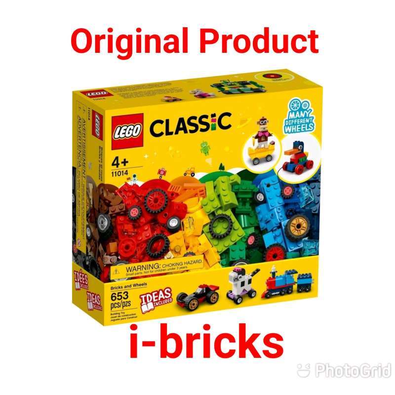 Jual Lego Classic 11014 Bricks and Wheels di Seller I-Bricks Official ...