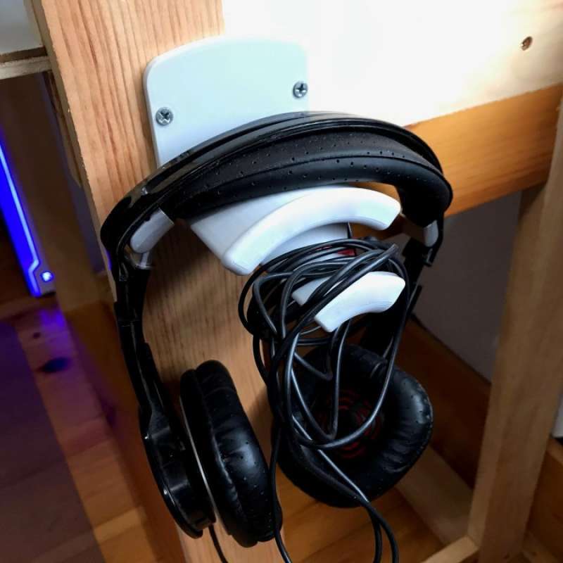 Jual Headphone Headset Wall Mount 3D Print Berkualitas di Seller De ...