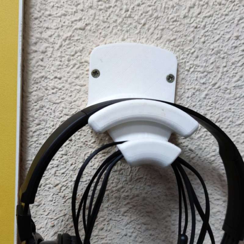 Jual Headphone Headset Wall Mount 3D Print Berkualitas di Seller De ...