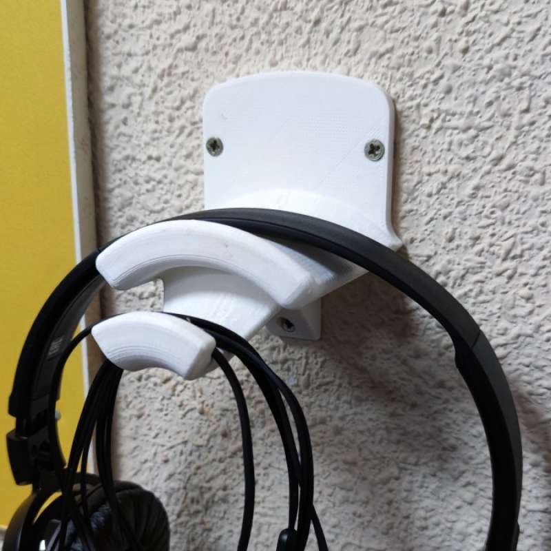 Jual Headphone Headset Wall Mount 3D Print Berkualitas di Seller De ...