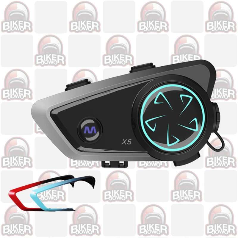 Jual Interkom X5 Bluetooth Helmet Headset Communication System Intercom ...