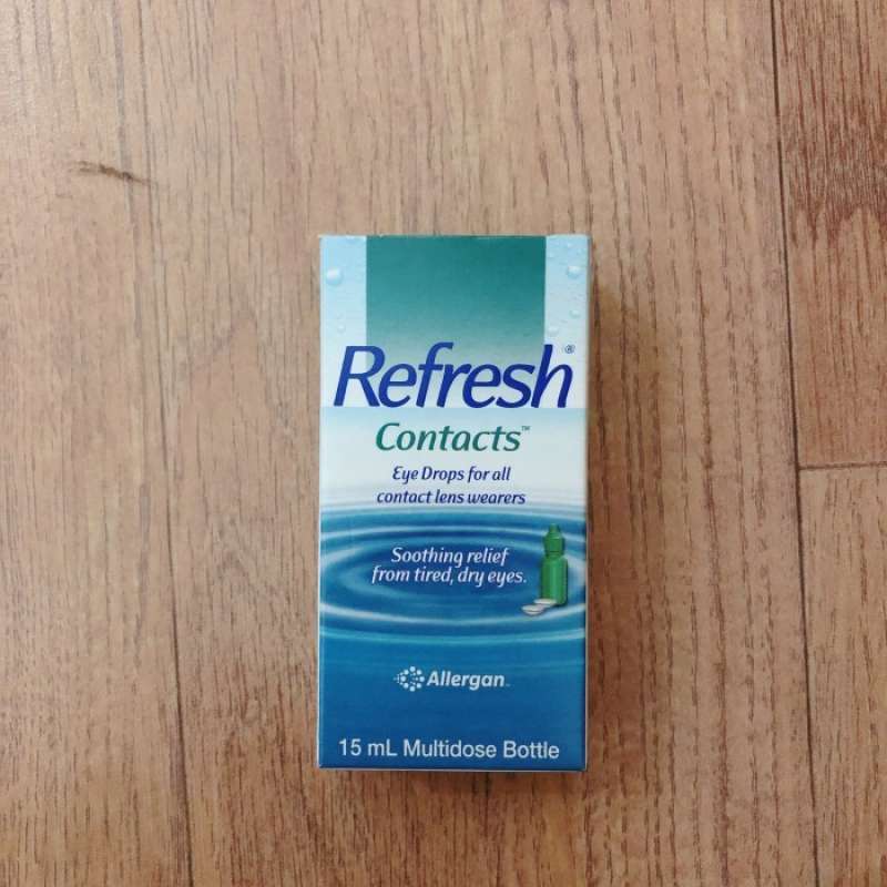 Promo refresh contacts eye drop 15 ml Diskon 23% di Seller Masha - Kota ...