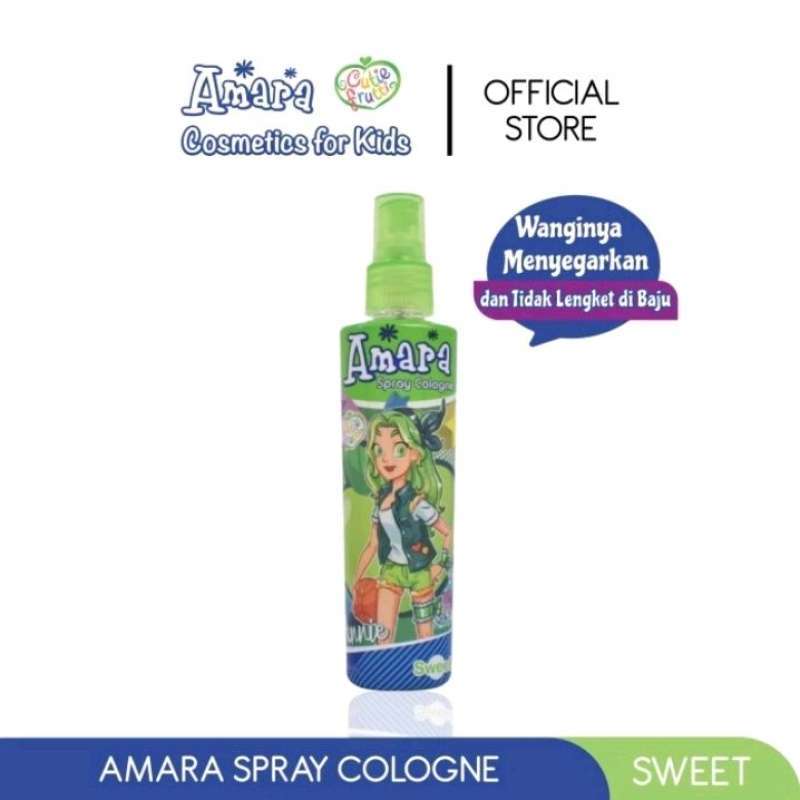 Jual Amara Cosmetics For Kids Spray Cologne Parfum Anak Varian Sweet di ...