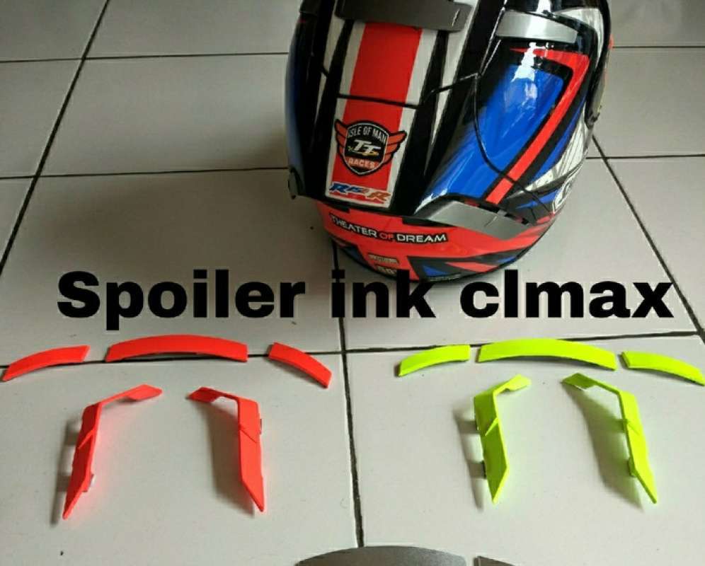 Jual Bulan Ini Aja Kak! Spoiler Helm Ink Model X14 Shoei Warna Fluo ...