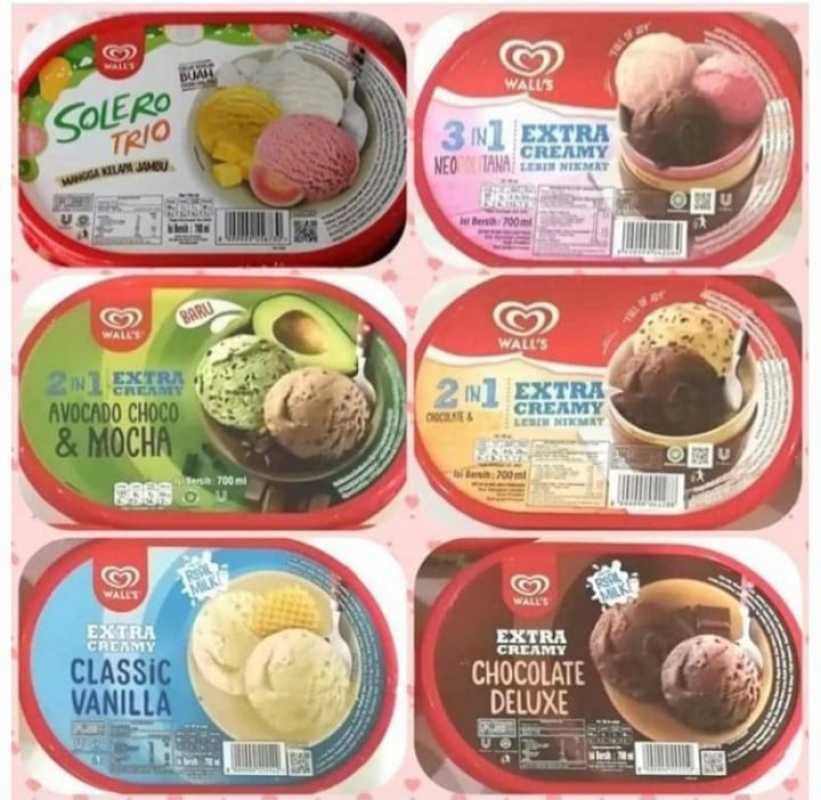 Jual ICE CREAM WALLS 700ml di Seller Diar Dira Shop - DIAR DIRA SHOP ...