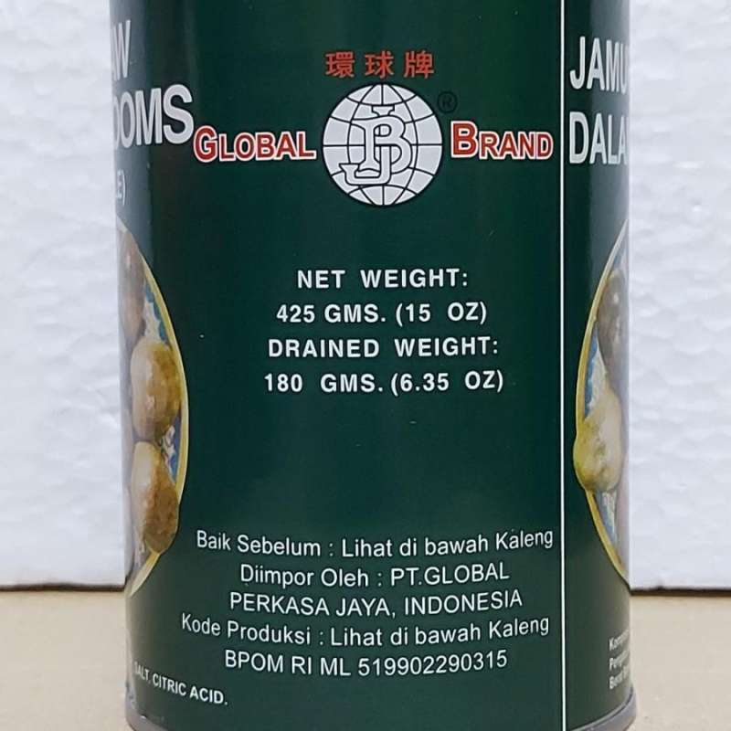 Jual Straw Mushroom | Global Brand | Jamur Merang | Jamur Kaleng | Chau ...