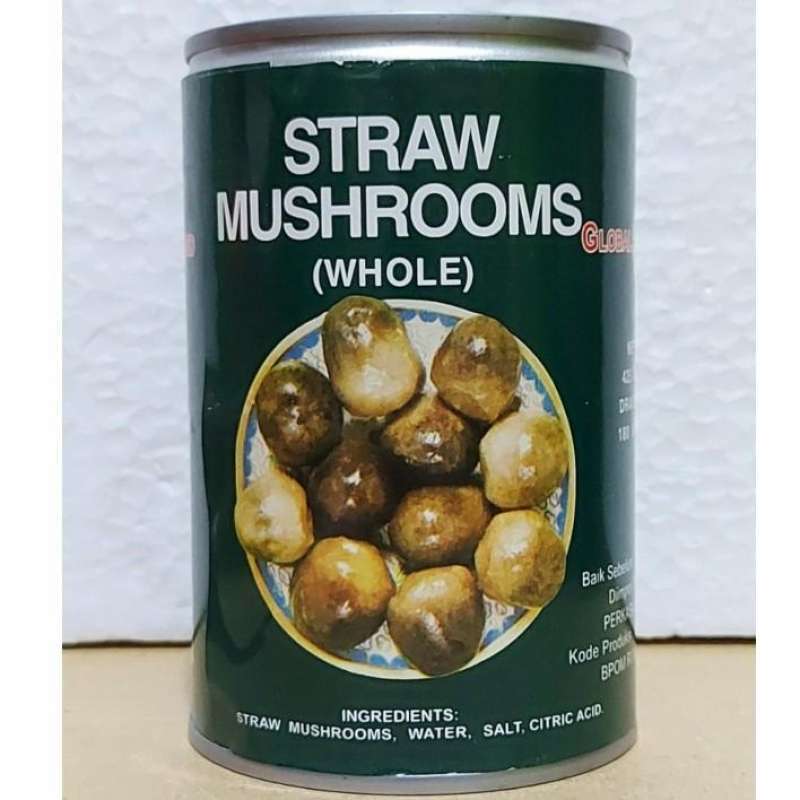 Jual Straw Mushroom | Global Brand | Jamur Merang | Jamur Kaleng | Chau ...
