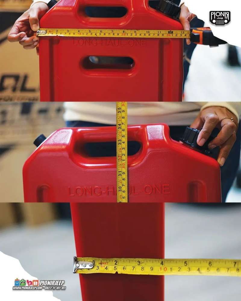 Promo Jerigen Plastik Long Haul 20 liter Bensin Solar Minyak Tanah ...