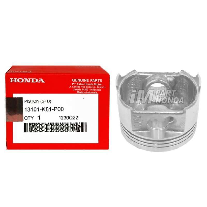 Jual Ahm 13101-k81-p00 Piston Seher Beat Pop Eco Street Scoopy Vario ...