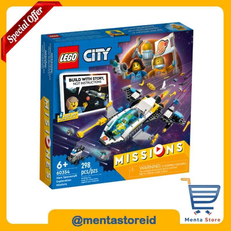 Promo Lego City 60354 Mars Spacecraft Exploration Missions Diskon 46% ...