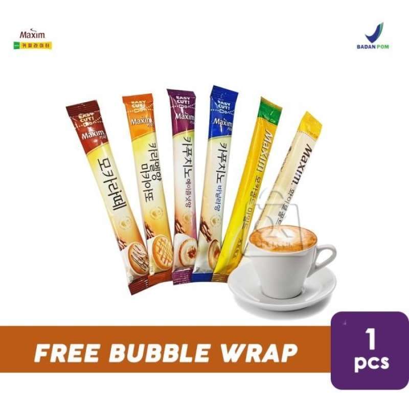 Promo Maxim Instant Coffee Sachet / Cappucino Hazelnut (1 Sachet ...