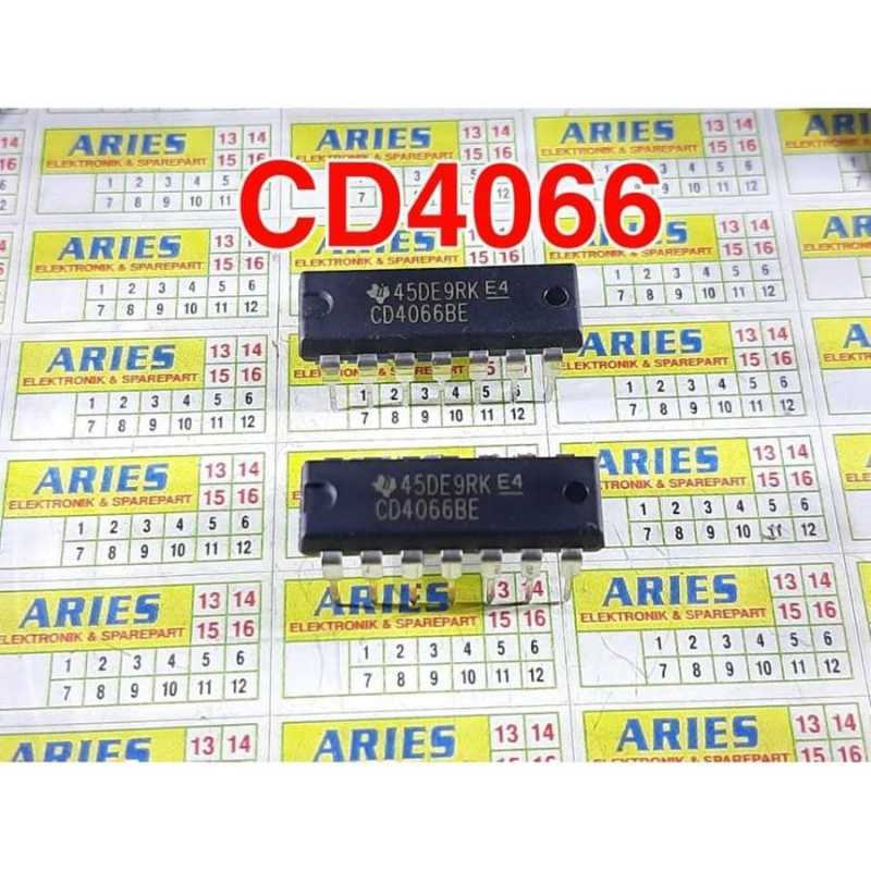 Jual CD4066 CD4066BE HFC 4066 di Seller Aries Elektronik Storee - Kab. Brebes, Jawa Tengah | Blibli