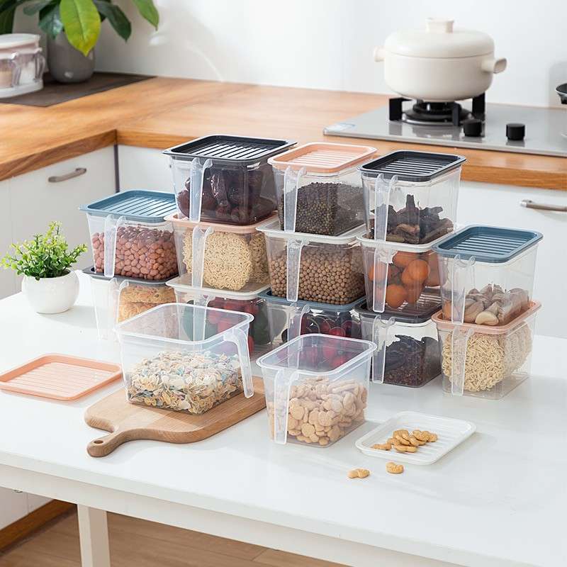 Jual Kontainer Makanan Snack Storage Box SquareRectangle di Seller ...