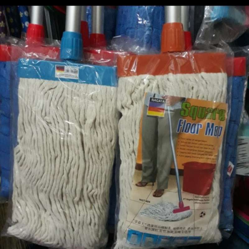 Promo PEL NAGATA 405 KATUN + GAGANG ALUMINIUM / ALAT PEL LANTAI ...