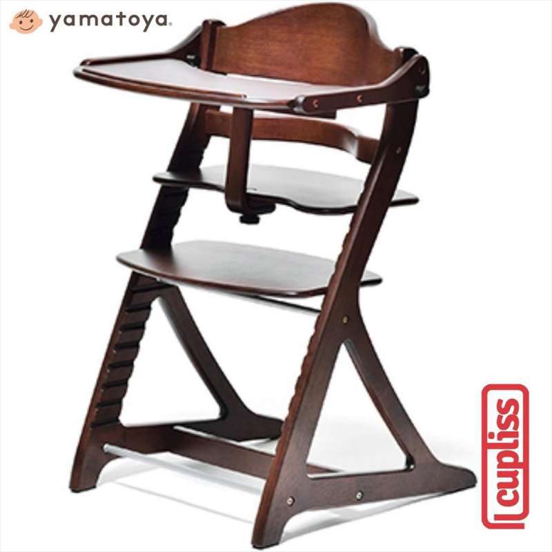 Promo Yamatoya SukuSuku Plus Table Chair Dark Brown Kursi Makan Anak ...
