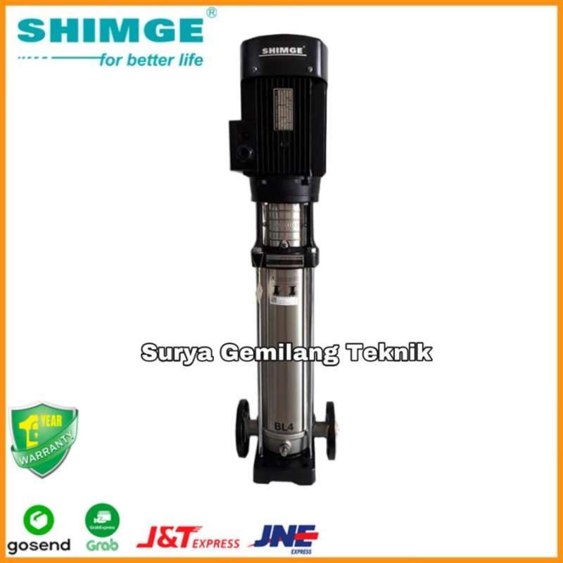 Jual Pompa Booster SHIMGE BL 4-22 Vertical Multi-Stage Centrifugal Pump ...