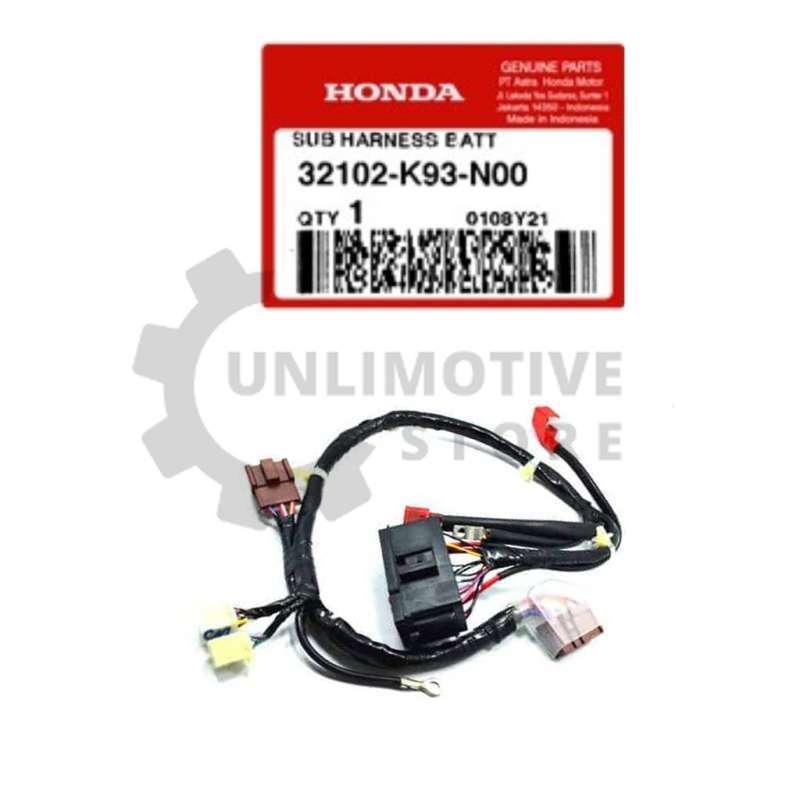 Jual 100% Original! 32102-K93-N00 Kabel Body Aki Accu Sub Harness ...