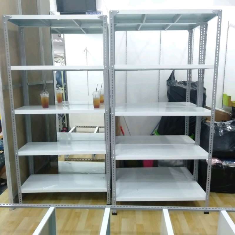Jual RAK BESI 5 SUSUN PUTIH di Seller TAS RANSEL JIDAN STHOP - Kedoya ...