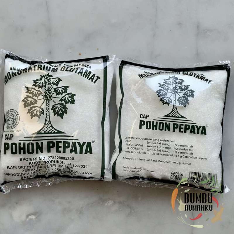 Jual Penyedap Rasa MSG / Micin / Pecin / Mononatrium Glutamat cap Pohon ...