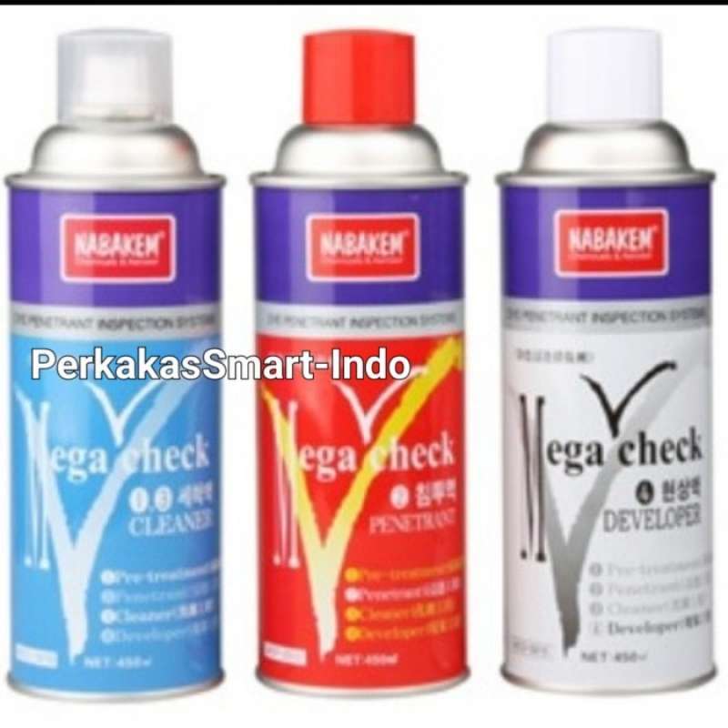 Promo nabakem megacheck cleaner developer penetrant inspection system ndt - Cleaner Diskon 50% ...