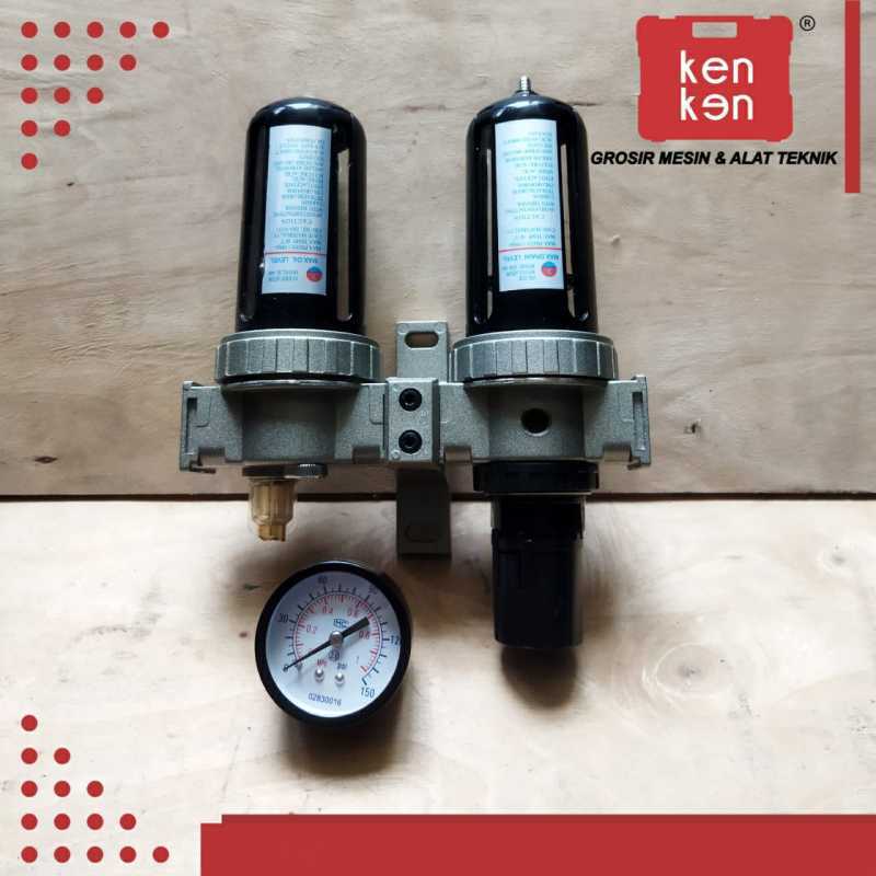 Jual AIR CONTROL 2 TABUNG 1/2 AFRL 804 ORANGE FILTER ANGIN KOMPRESSOR ...