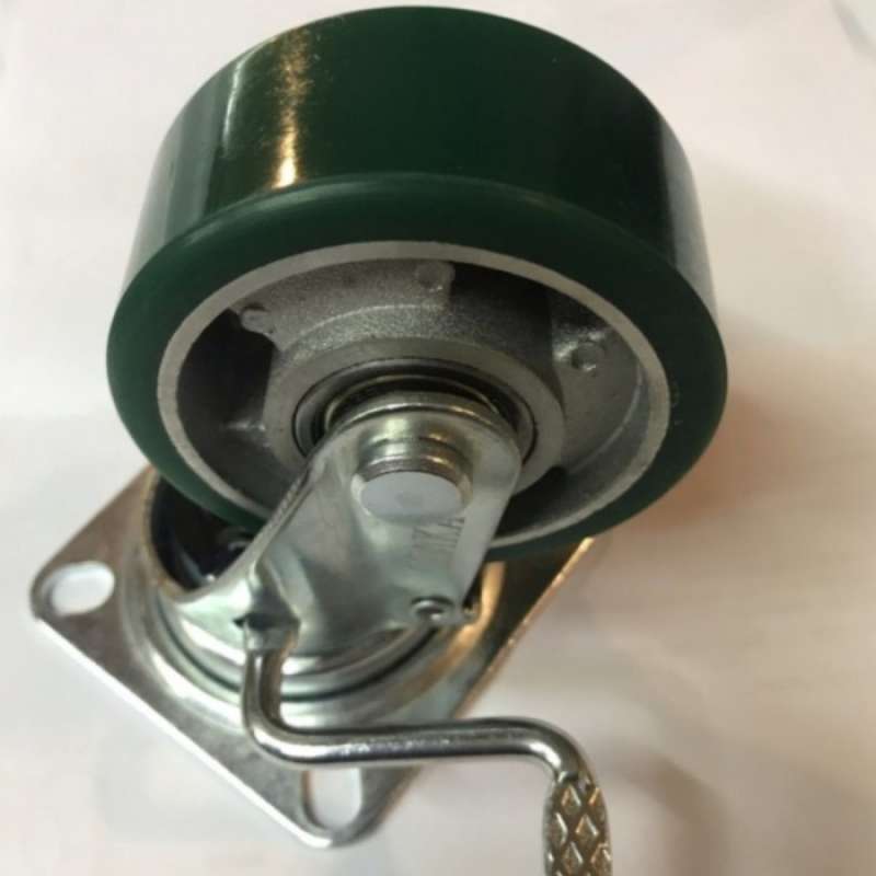 Jual Roda Pu Osaka 3 Inch Putar Rem Standar Japan/roda Pu Hijau 3 Inch ...