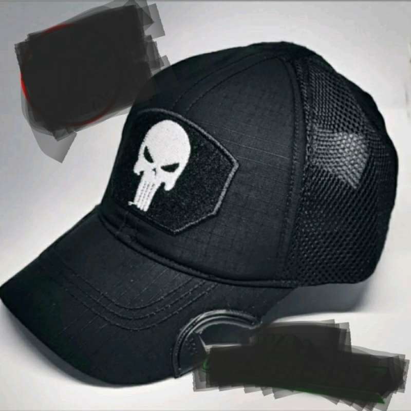 Jual Topi Caps Tactical Punisher Black di Seller Hafizh Store 5 ...