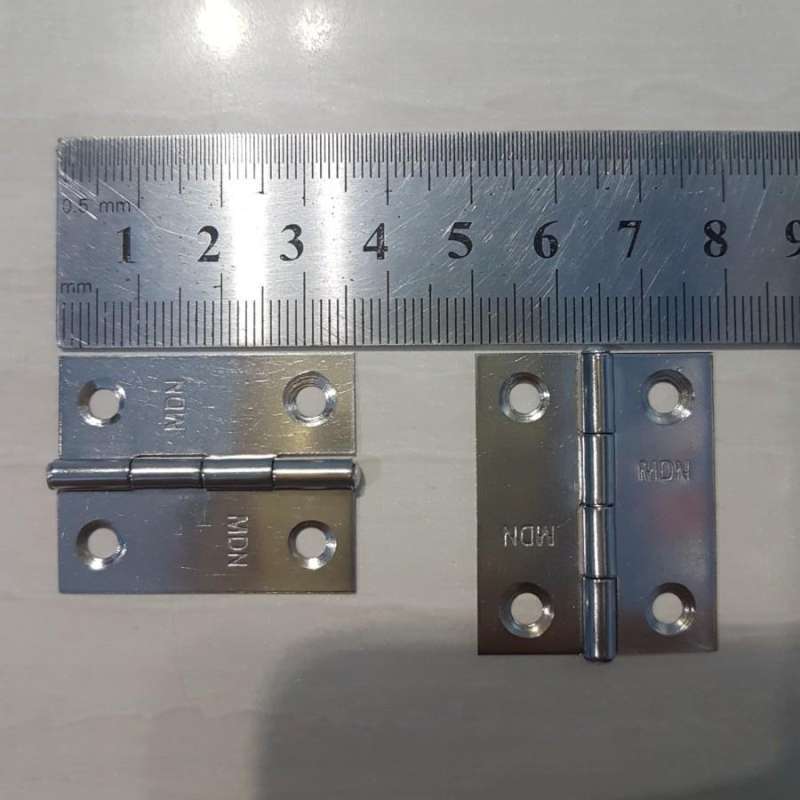 Jual Engsel Kupu Mini Kecil 1.5 STAINLESS Pintu Lemari Kayu Kotak Box ...