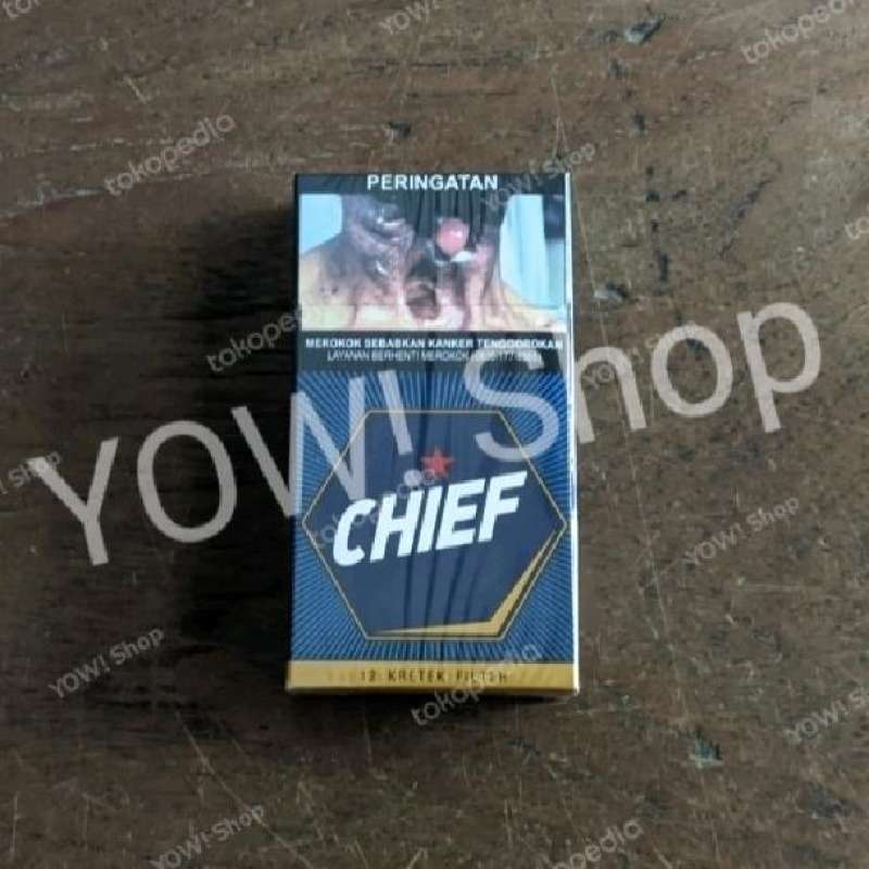 Jual Rokok Chief Kretek Filter isi 12 batang /pack /bungkus di Seller ...
