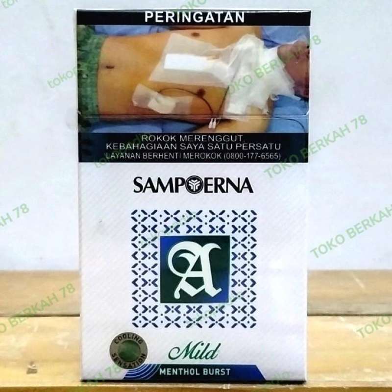 Promo Sampoerna A Mild Menthol Burst 16 ( 1 Bungkus ) Diskon 4% di ...