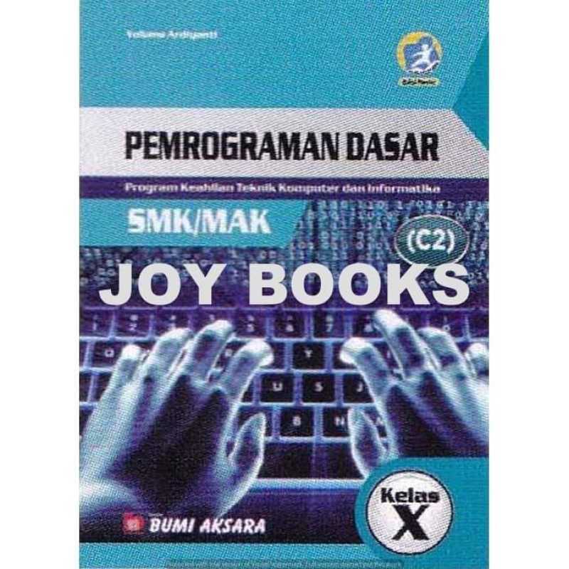 Jual BUKU PEMROGRAMAN DASAR TEKNIK KOMPUTER INFORMATIKA BUMI AKSARA SMK ...