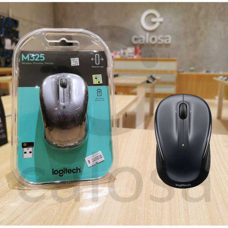 Jual Logitech m325 Wireless Mouse ORIGINAL GARANSI 1 TAHUN LOGITECH ...