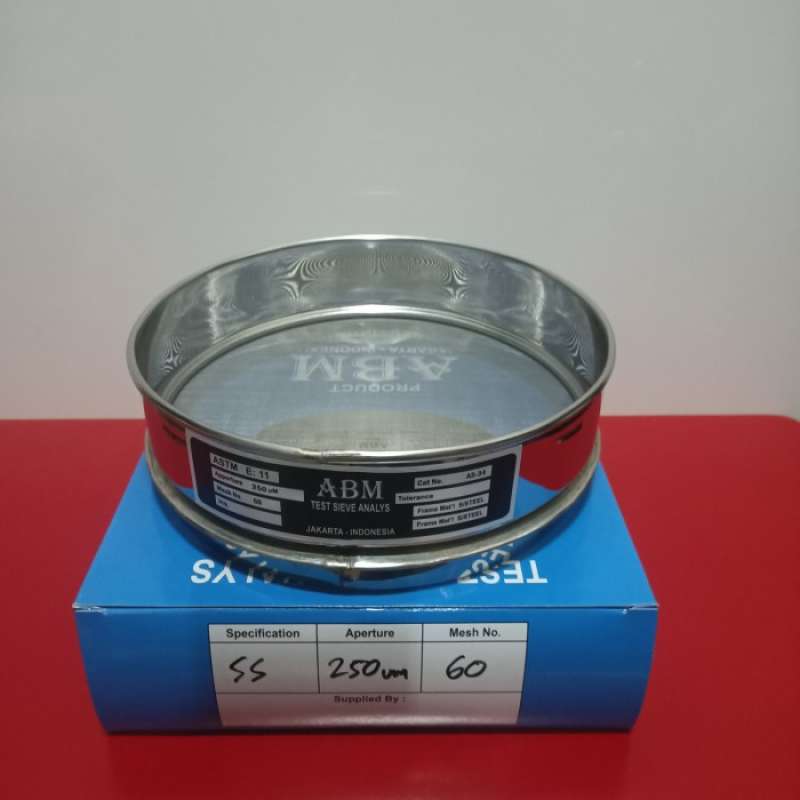 Promo Test Sieve mesh 60/250 micron Diskon 23% di Seller Alkesmu Store ...