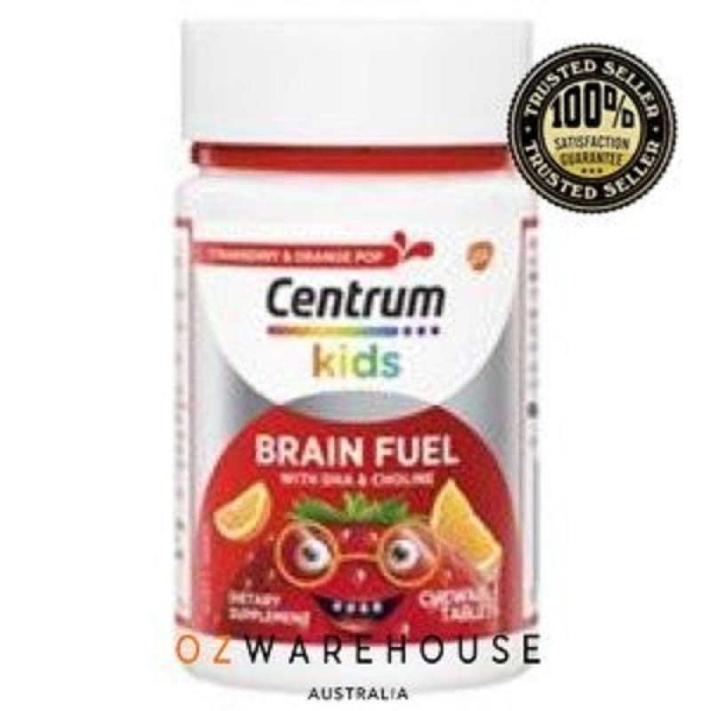 Jual Centrum Kids Brain Fuel 50 Chewable Tablets Di Seller Ozwarehouse ...