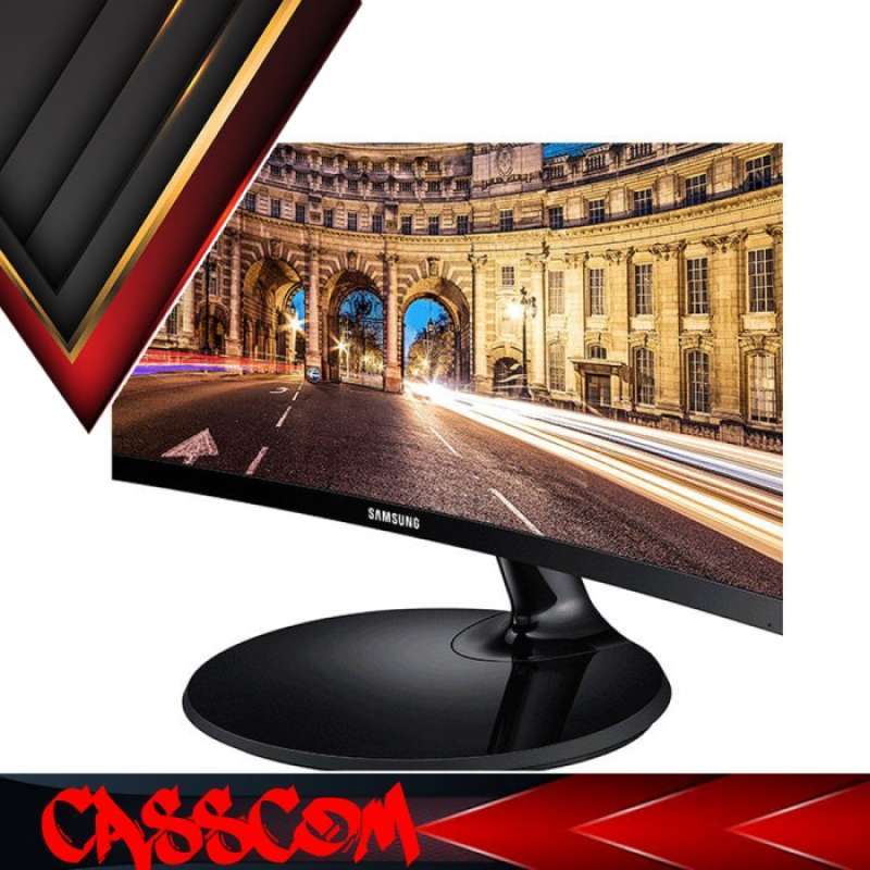 Promo Tanpa Merk LED Monitor Samsung C24F390FHE - HDMI 24 Curved , AMD ...