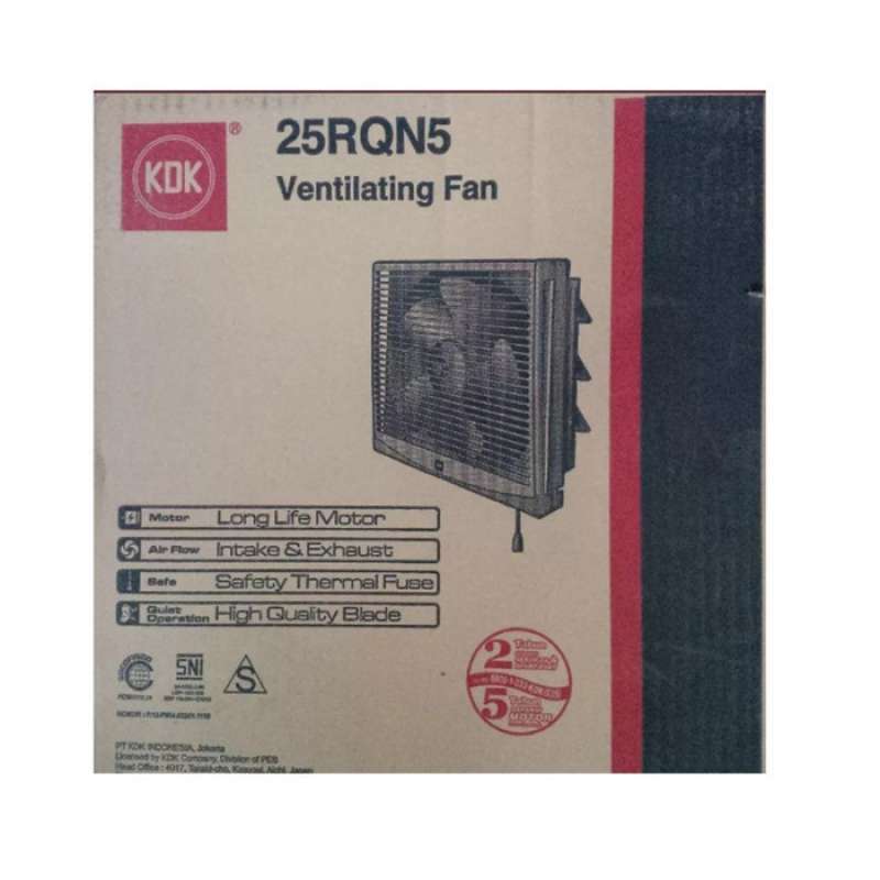 Promo KDK EXHAUST FAN DINDING 10 INCH / KDK EXHAUST FAN TEMBOK 25 RQN ...
