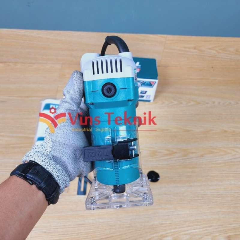 Promo mesin profil kayu trimmer router TOTAL TLT6001 Diskon 10% di ...